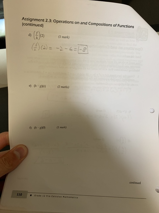 Solved Dom Assignment 2.3 Operations on and Compositions of | Chegg.com