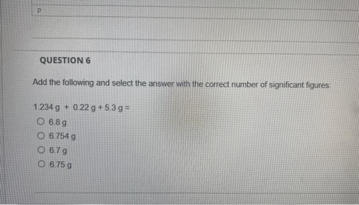 Solved Add the following and select the answer with the | Chegg.com