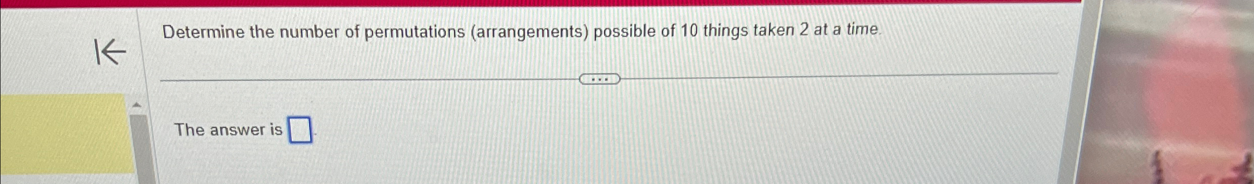 Solved Determine the number of permutations (arrangements) | Chegg.com
