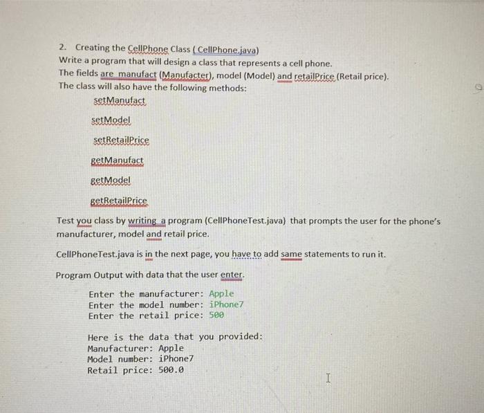 Solved can you include making the classes, My code is giving | Chegg.com