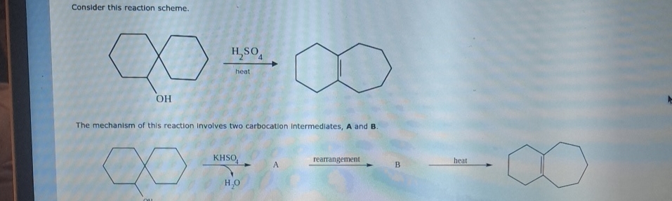 Solved Consider this reaction scheme.The mechanism of this | Chegg.com