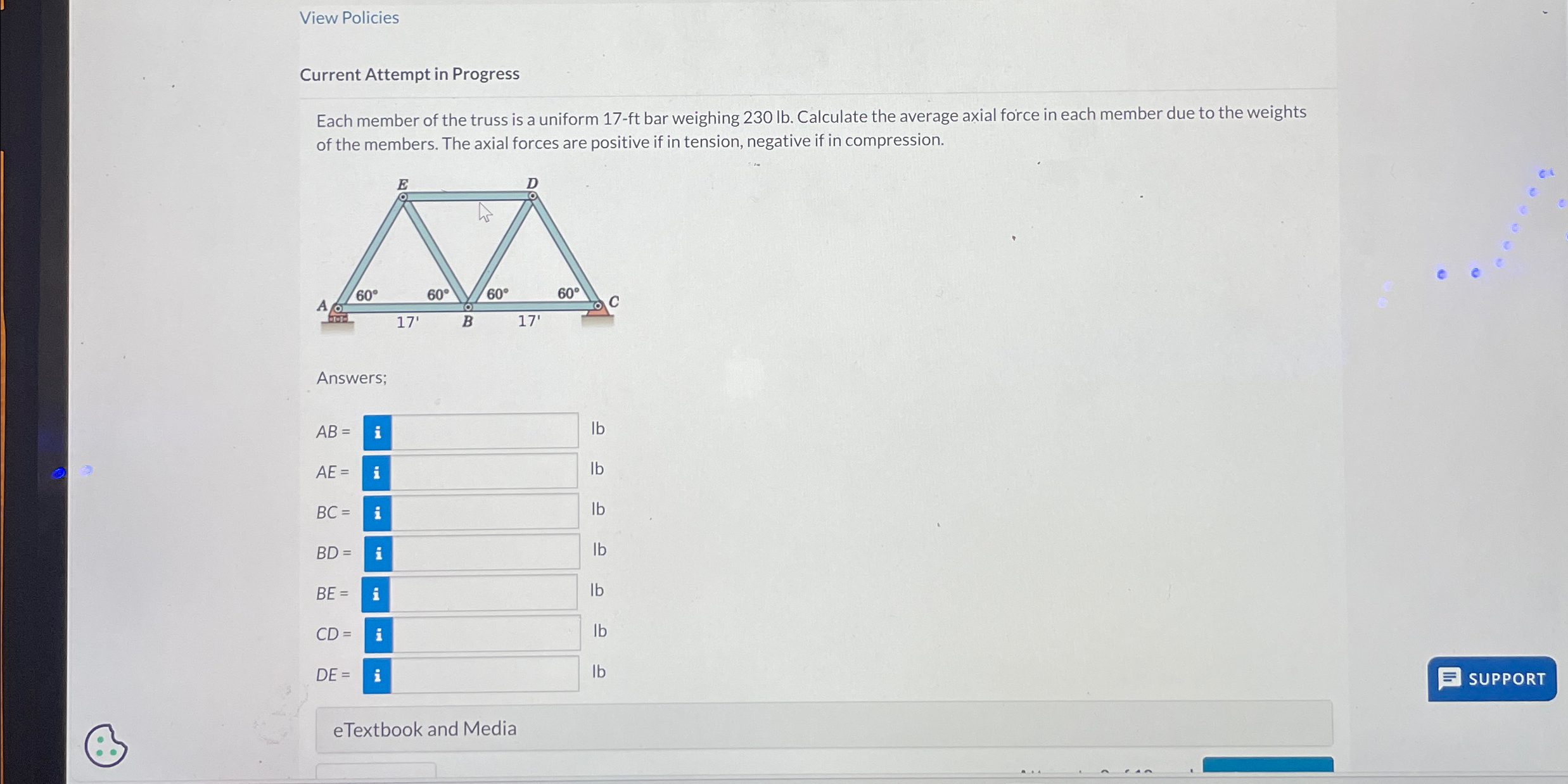 Solved View PoliciesCurrent Attempt in ProgressEach member | Chegg.com