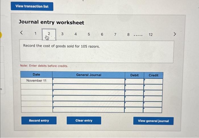 Solved Journal entry worksheet 1 2 5 Record the replacement | Chegg.com