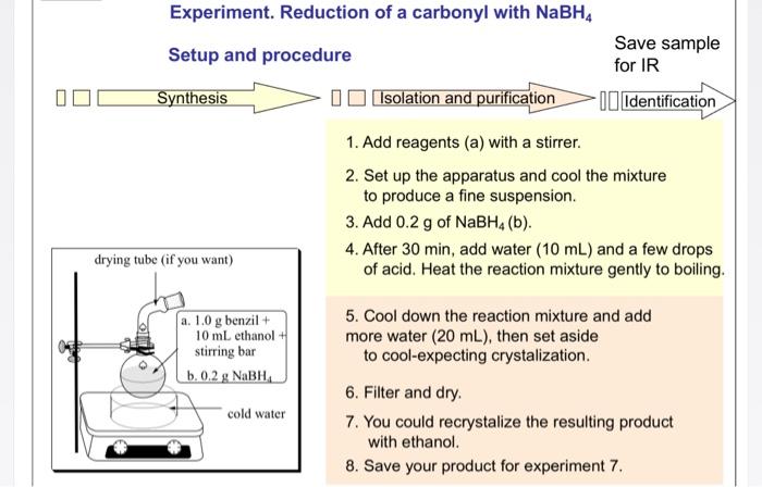 Solved Isolation and purification Identification 1. Add | Chegg.com