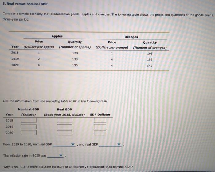 Solved Options for first two drop down are increases or | Chegg.com