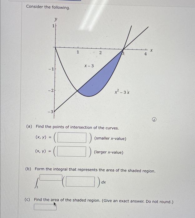 Solved Consider the following. (a) Find the points of | Chegg.com