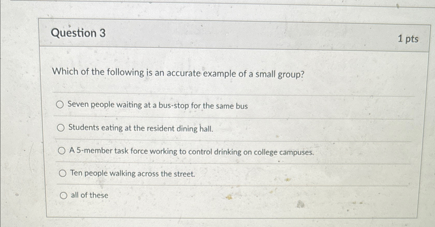 Solved Question 31 ﻿ptsWhich of the following is an accurate | Chegg.com