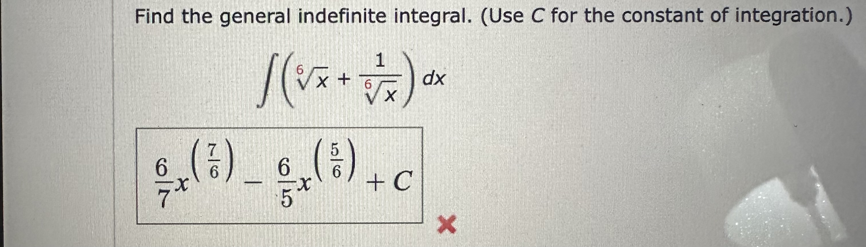 Solved Find the general indefinite integral. (Use C ﻿for the | Chegg.com