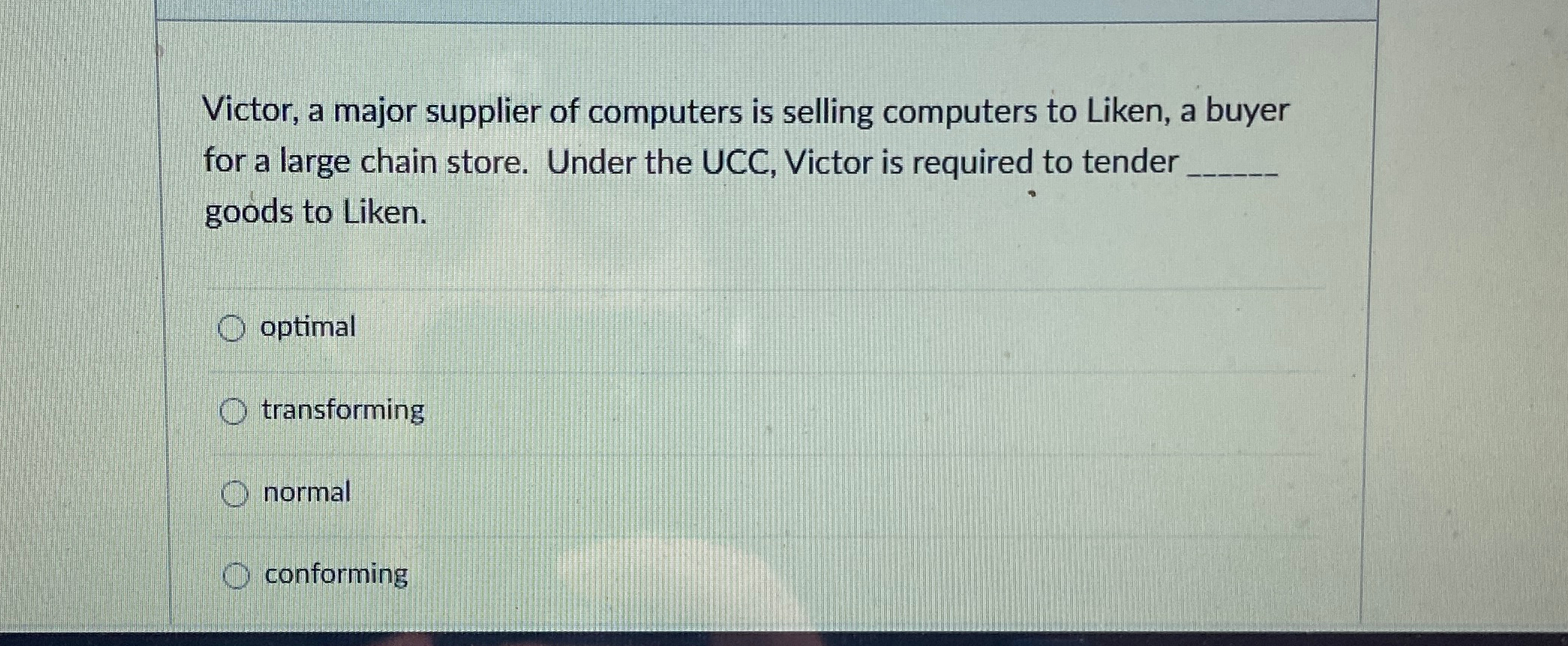 Solved Victor, a major supplier of computers is selling | Chegg.com