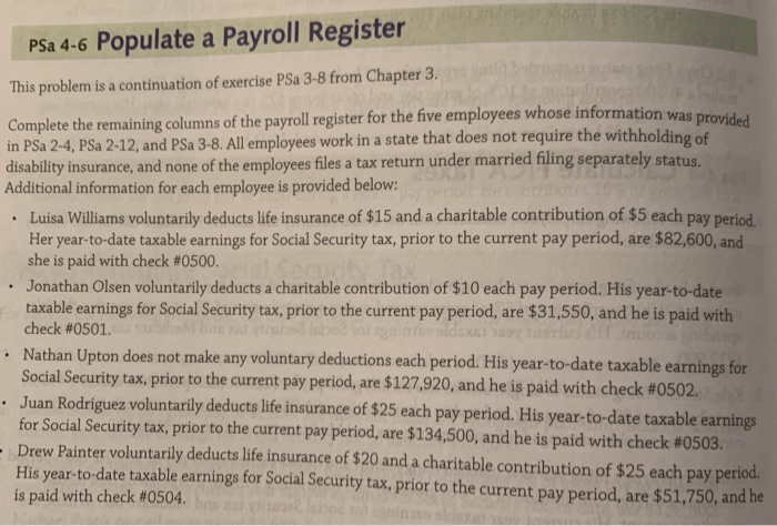 pSa 2-4 Calculate Weekly Gross Pay Calculate gross | Chegg.com