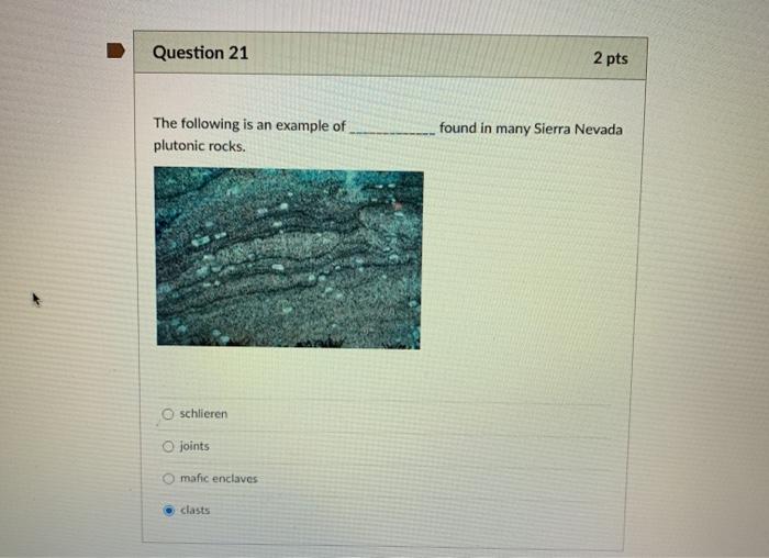 Solved Question 18 1 pts The Tertiary auriferous gravels are | Chegg.com