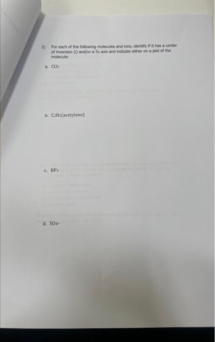 Solved dovine: a. cid b. (GHbix-tyletie) c. HE3 d. S0+2) For | Chegg.com
