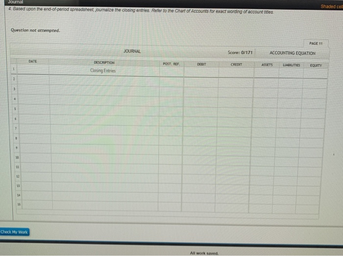 Solved Instructions Chart of Accounts Labels and Amount | Chegg.com