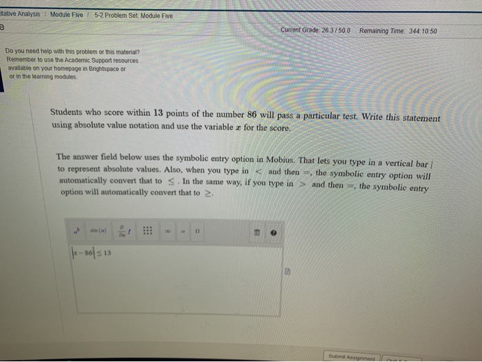 Solved Stative Analysis Module Five 5-2 Problem Set Module | Chegg.com