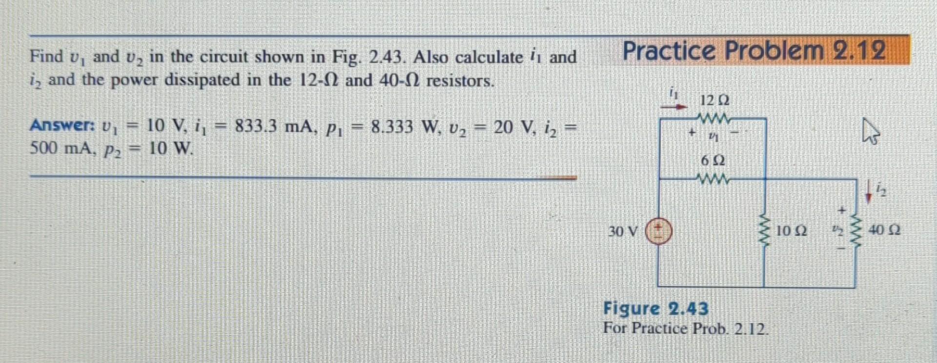 Solved Easy Circuits Question. Please show all steps and | Chegg.com