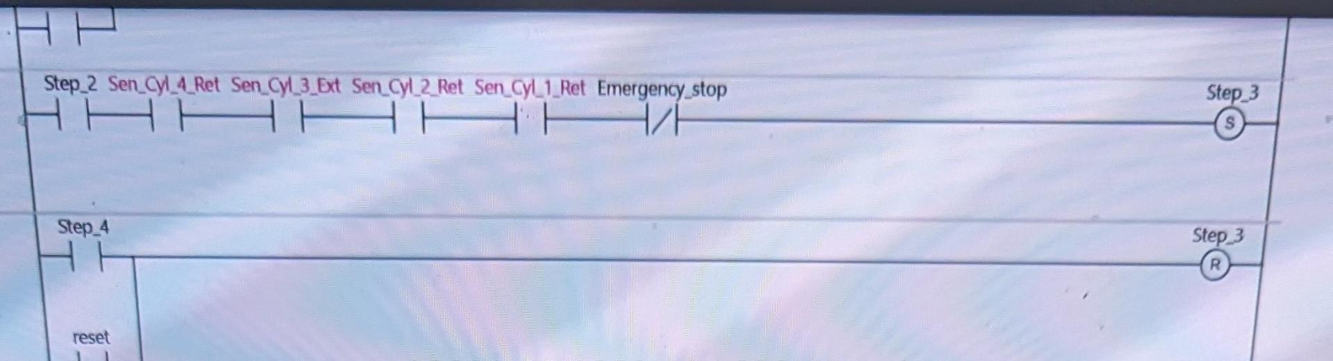 Solved Add ladder program to complete given ladder program | Chegg.com