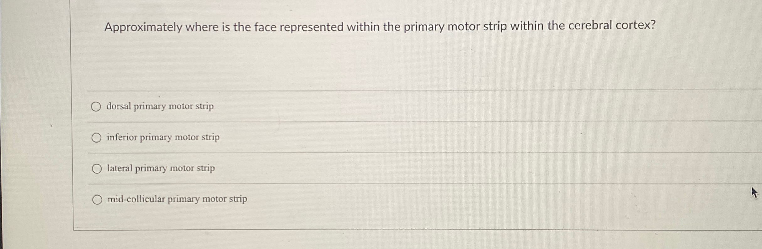 Solved Approximately where is the face represented within | Chegg.com