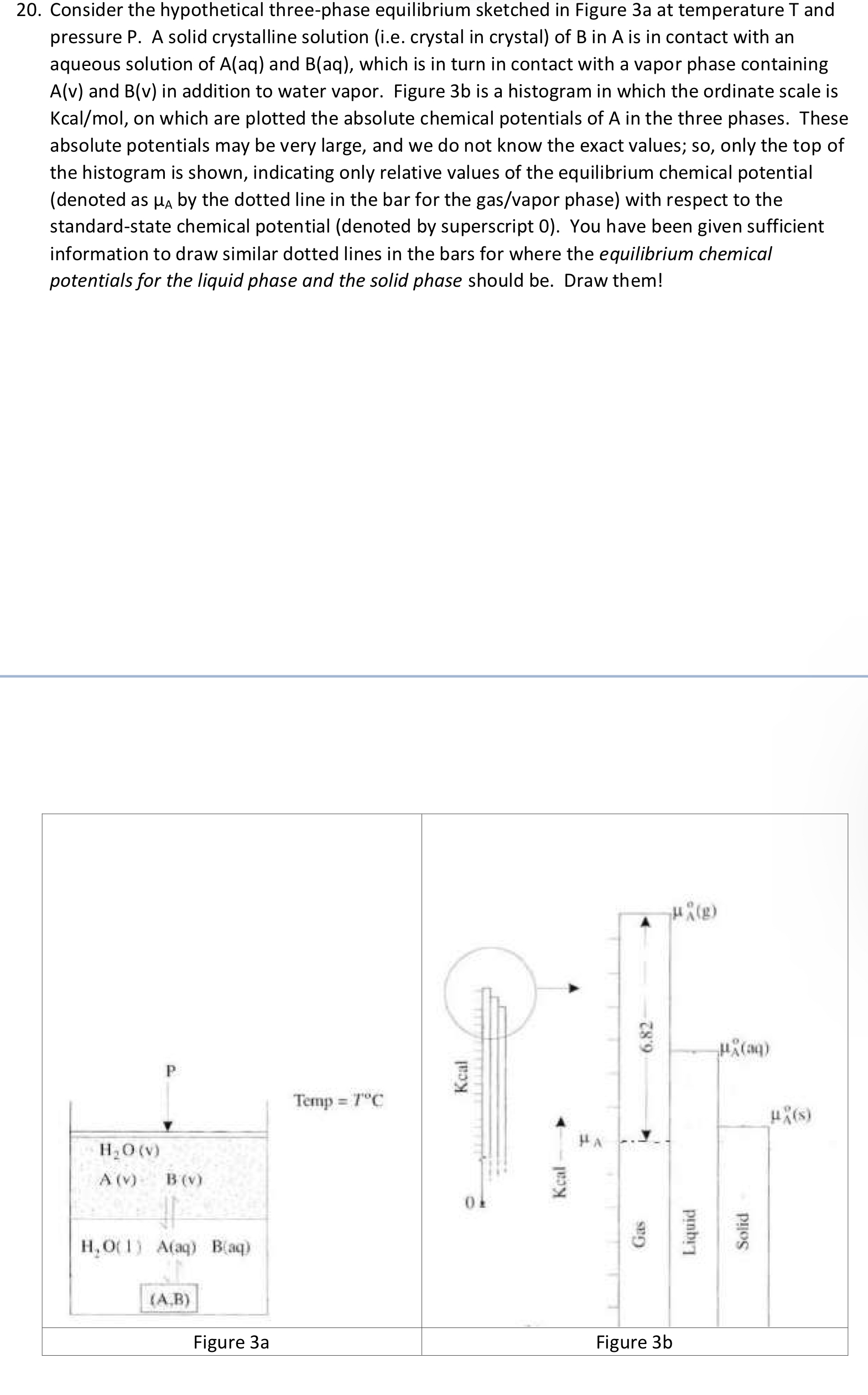 Solved Consider the hypothetical three-phase equilibrium | Chegg.com