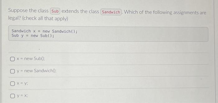 Solved Which of the following statements are true? (Check | Chegg.com