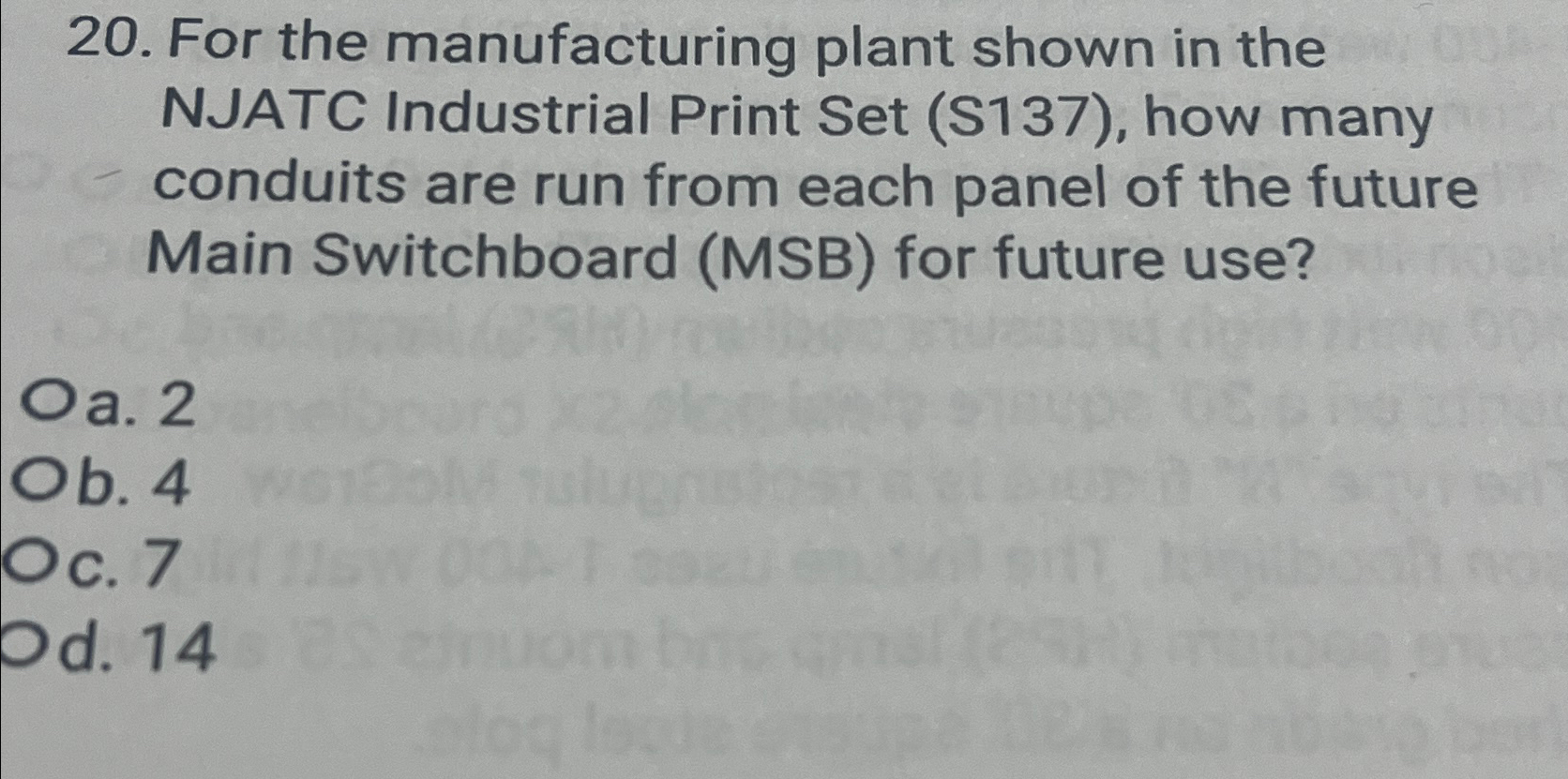 Solved For the manufacturing plant shown in the NJATC | Chegg.com