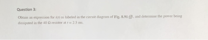 Solved For the two-source circuit of Fig. 8.89 m.note that | Chegg.com