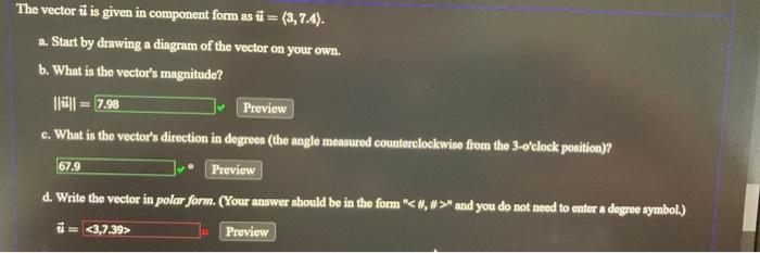 Solved Convert the following polar-form vectors of the form | Chegg.com