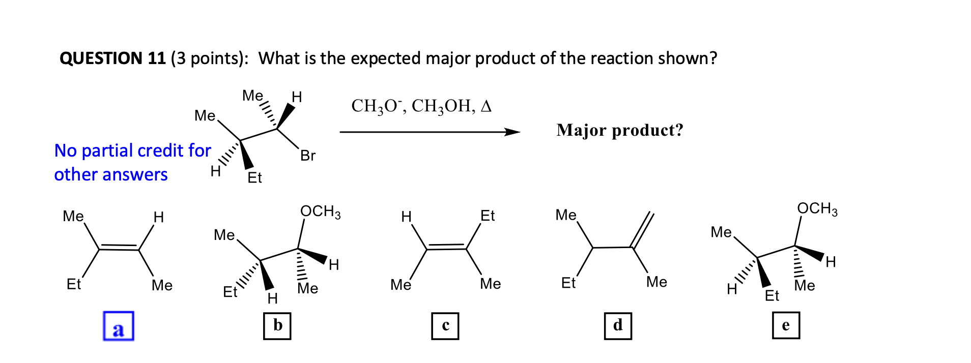 Solved QUESTION 11 (3 ﻿points): What is the expected major | Chegg.com
