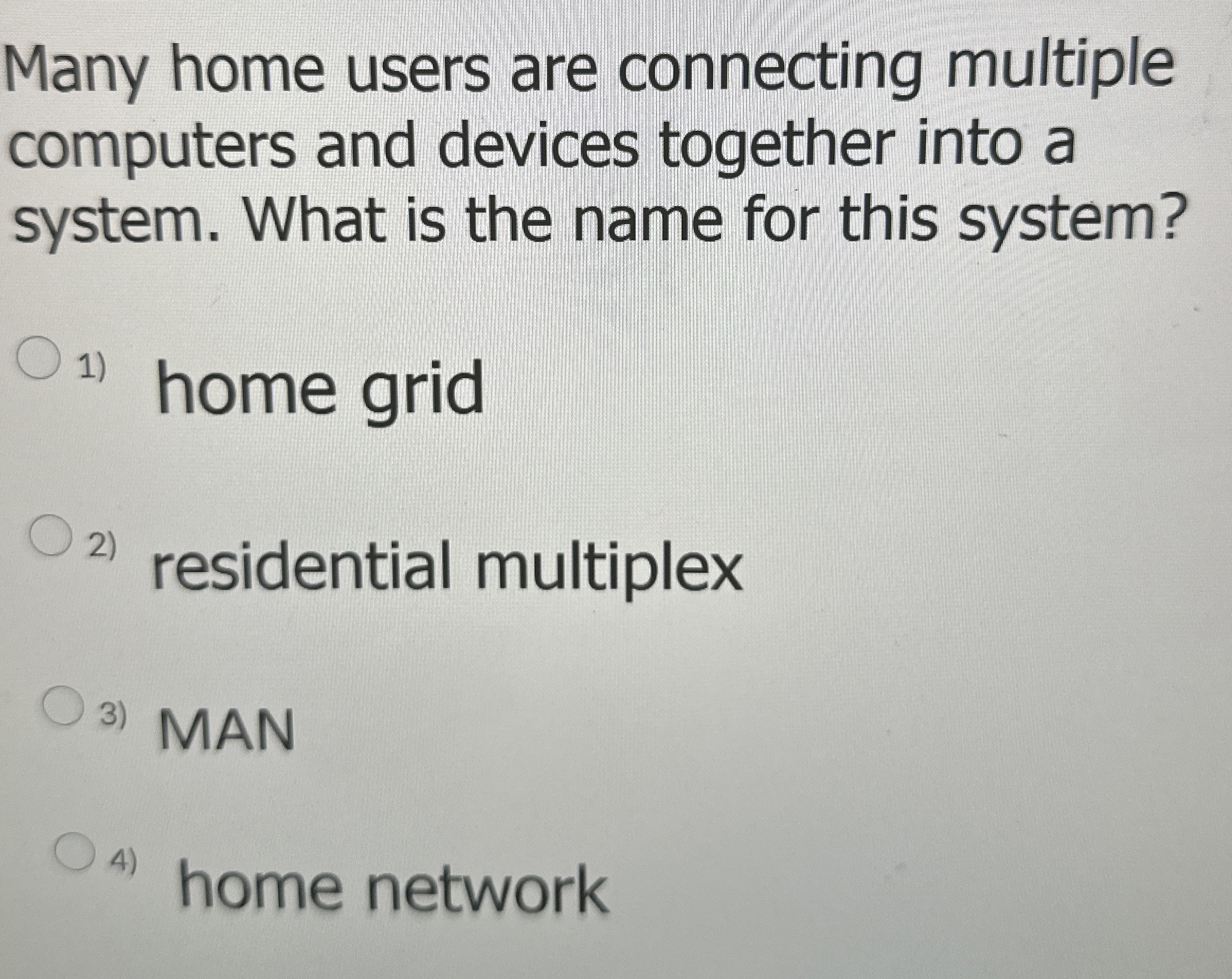 Solved Many home users are connecting multiple computers and | Chegg.com
