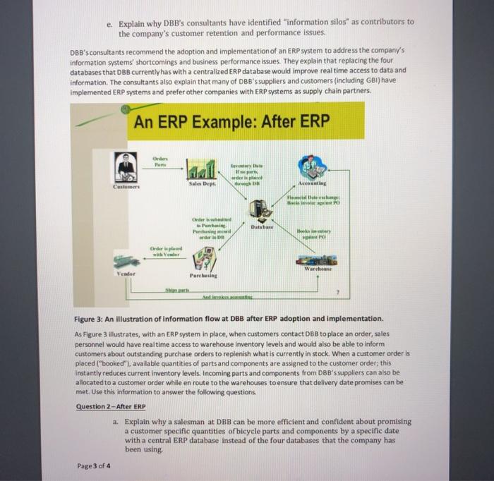 Dallas Bike Basics: Before & After ERP Dallas Bike | Chegg.com