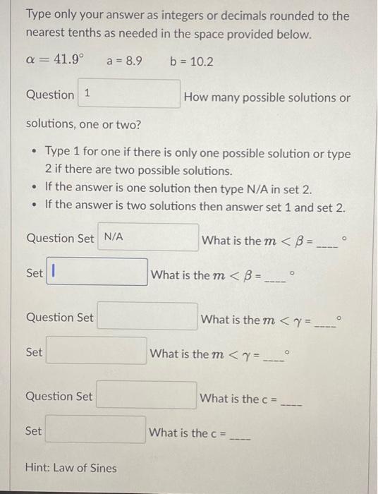 Solved Type only your answer as integers or decimals rounded | Chegg.com