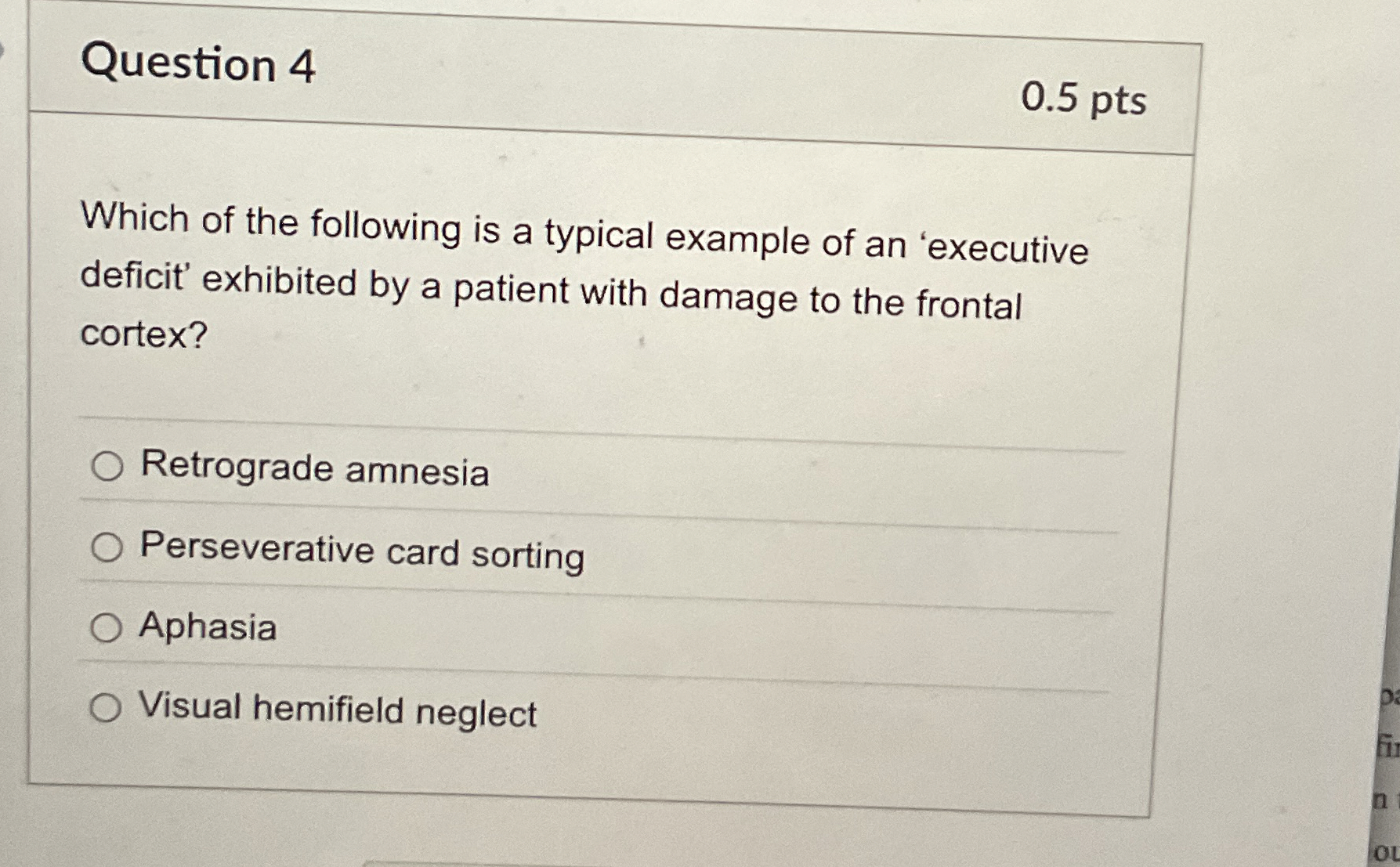 Solved Question 40.5 ﻿ptsWhich of the following is a typical | Chegg.com