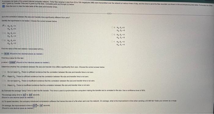 Need help with b & c How do I calculate it using JMP | Chegg.com