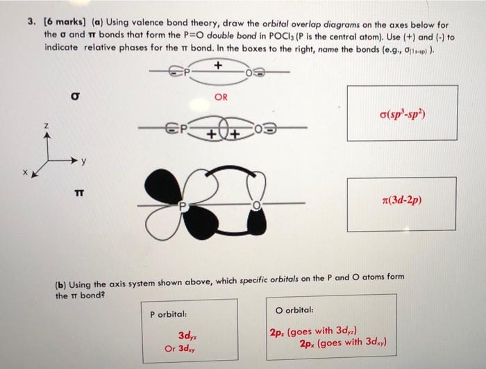 Solved i want to know why pi bond is form in 3dyz or 3dxy | Chegg.com