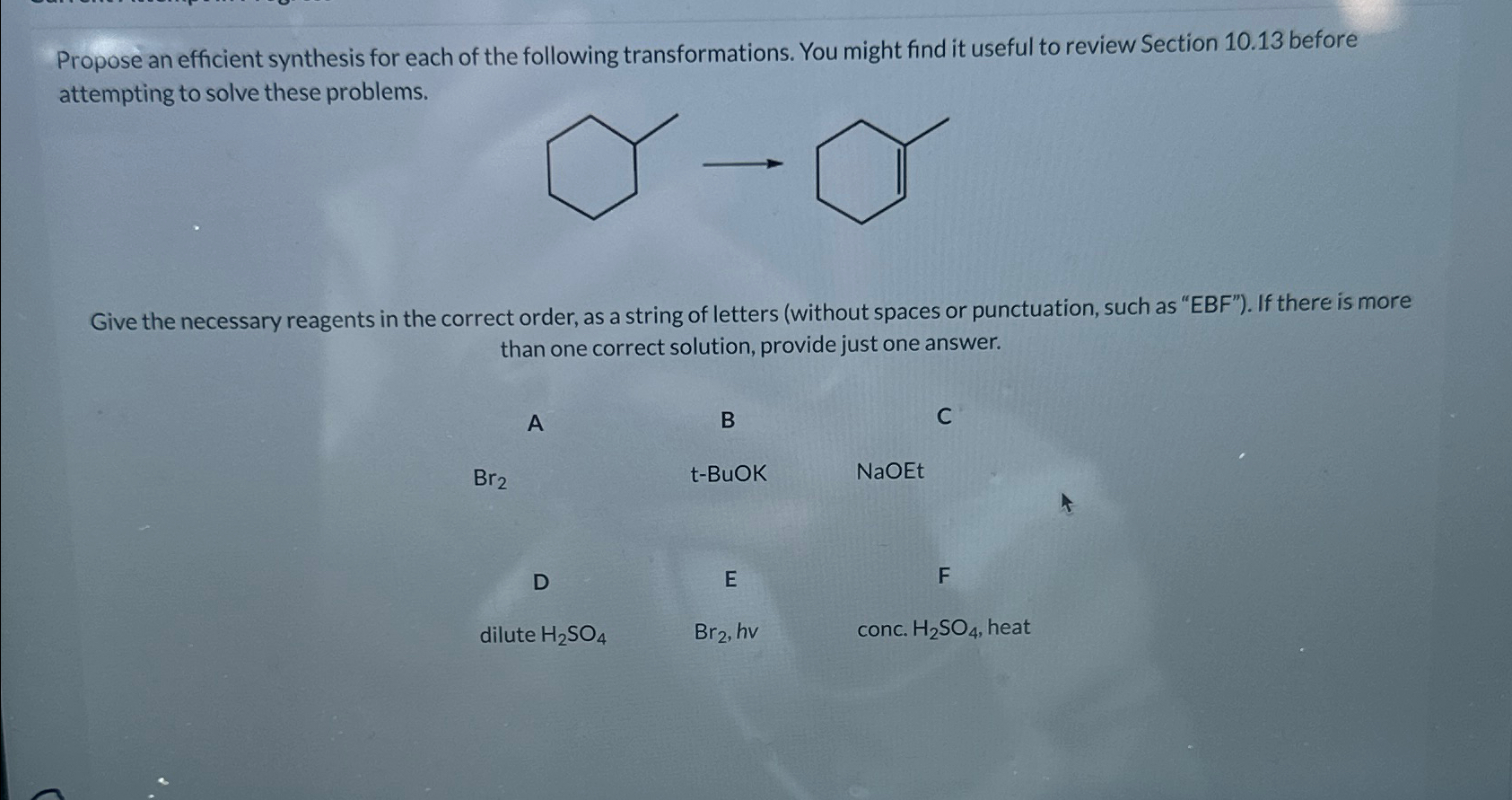 Solved Propose an efficient synthesis for each of the | Chegg.com