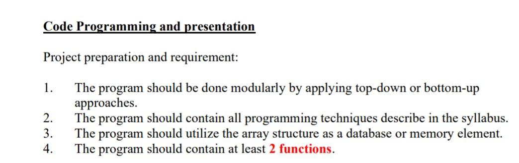 Solved Help to code Bank Management System In C | Chegg.com