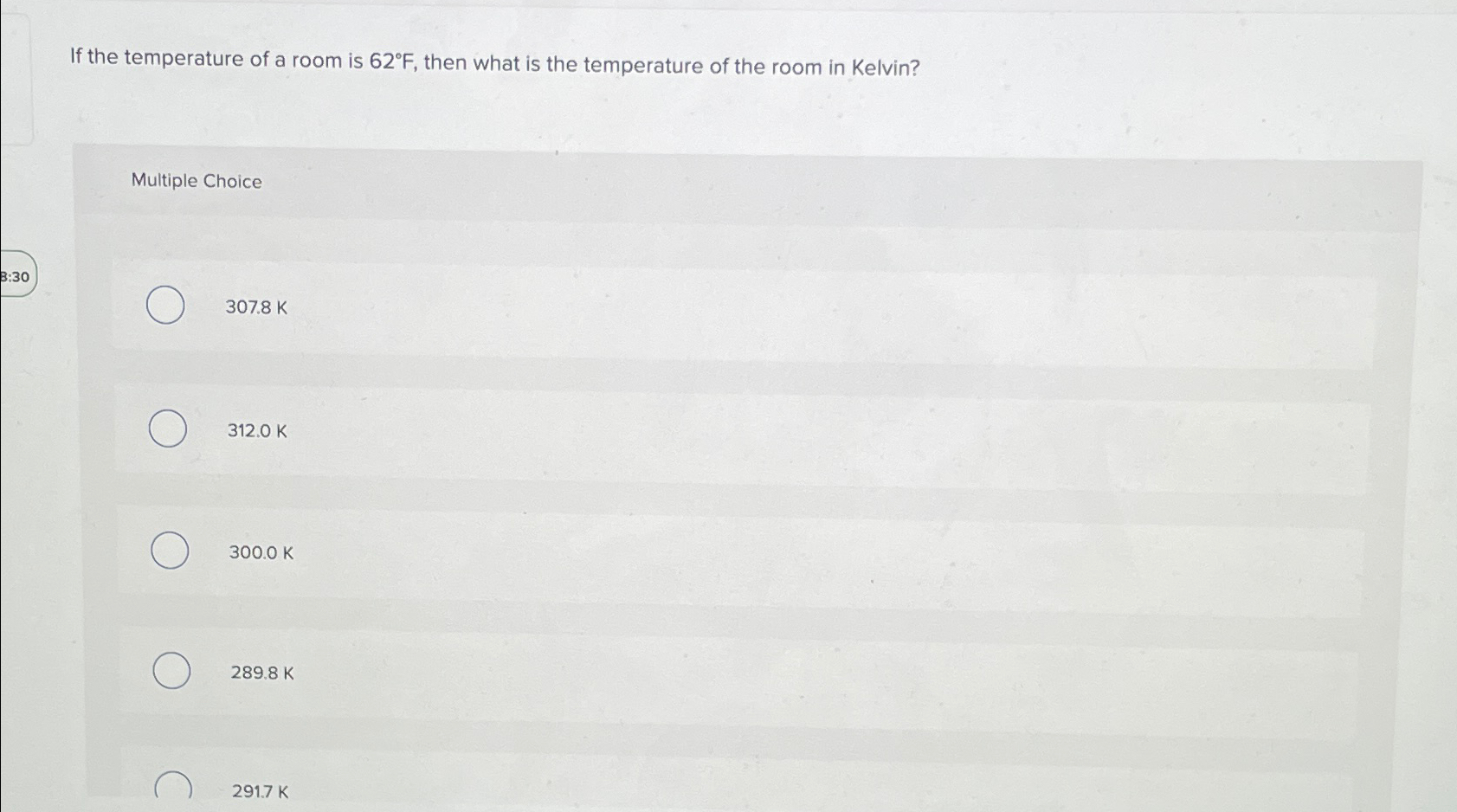Solved If the temperature of a room is 62°F, ﻿then what is | Chegg.com