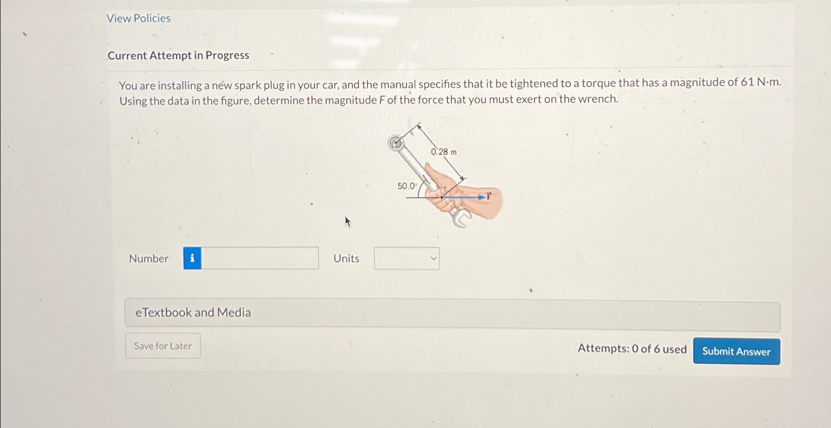 Solved View PoliciesCurrent Attempt in ProgressYou are | Chegg.com