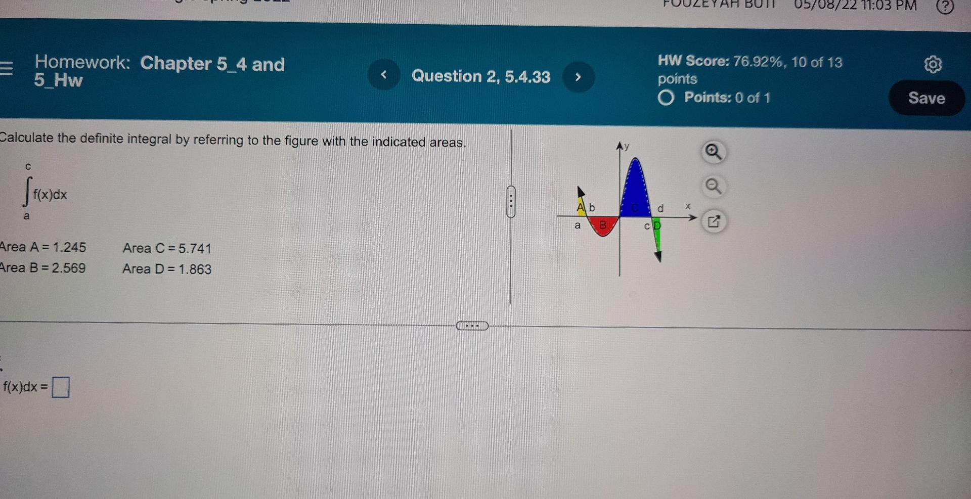 Solved Homework Chapter 5 4 And 5 Hw Question 1 5 4 31