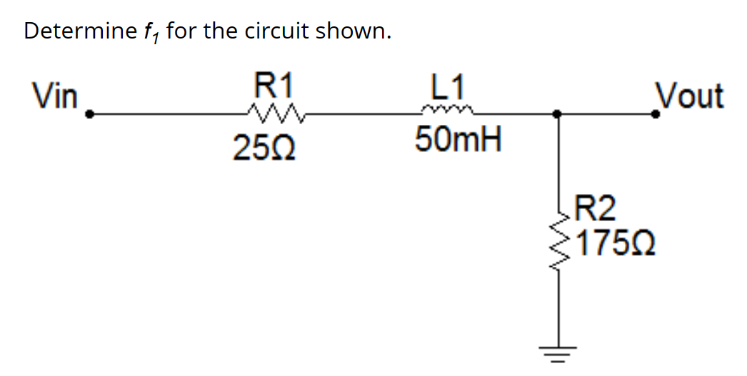 Solved Determine f1 ﻿for the circuit shown.Determine f1 ﻿for | Chegg.com