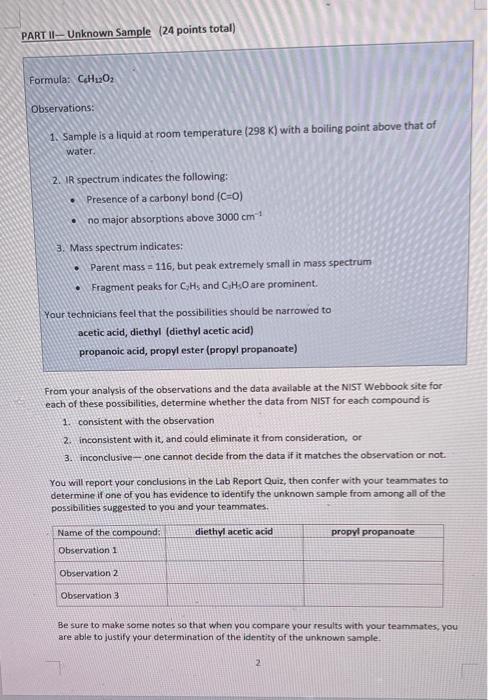 LAB 2 - Analyzing Molecular Fingerprints LAB REPORT | Chegg.com