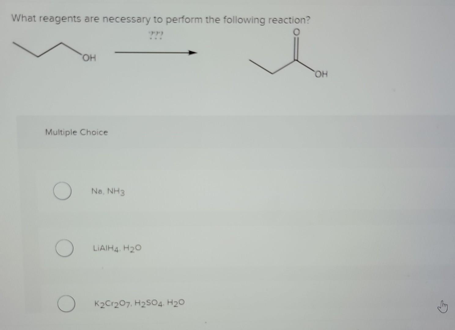 Solved What is the major product of the following reaction? | Chegg.com