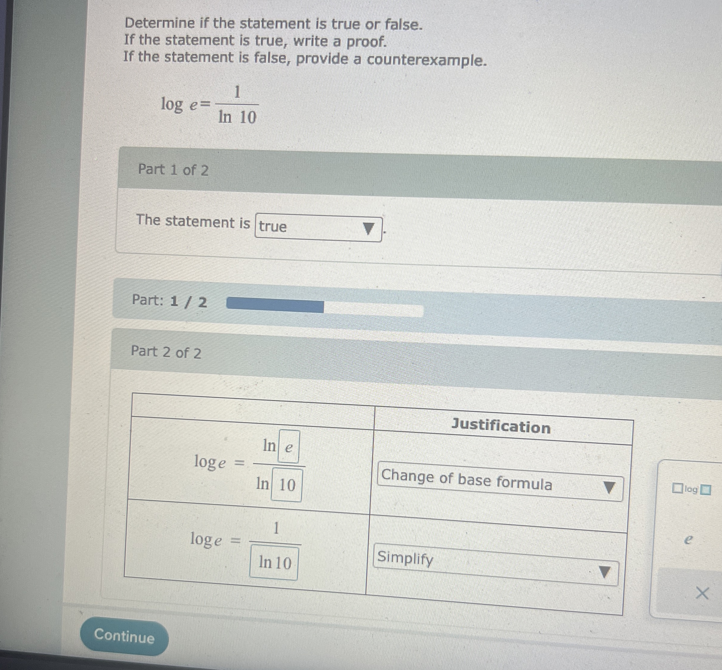 Solved Determine if the statement is true or false.If the | Chegg.com