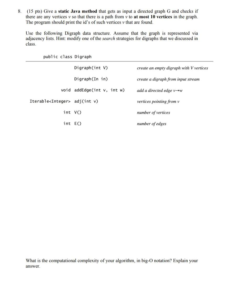 Solved Please answer this question step by step and justify | Chegg.com