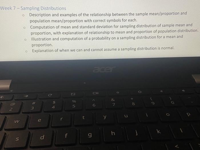 Solved Sampling distributions have me confused...Is there an | Chegg.com