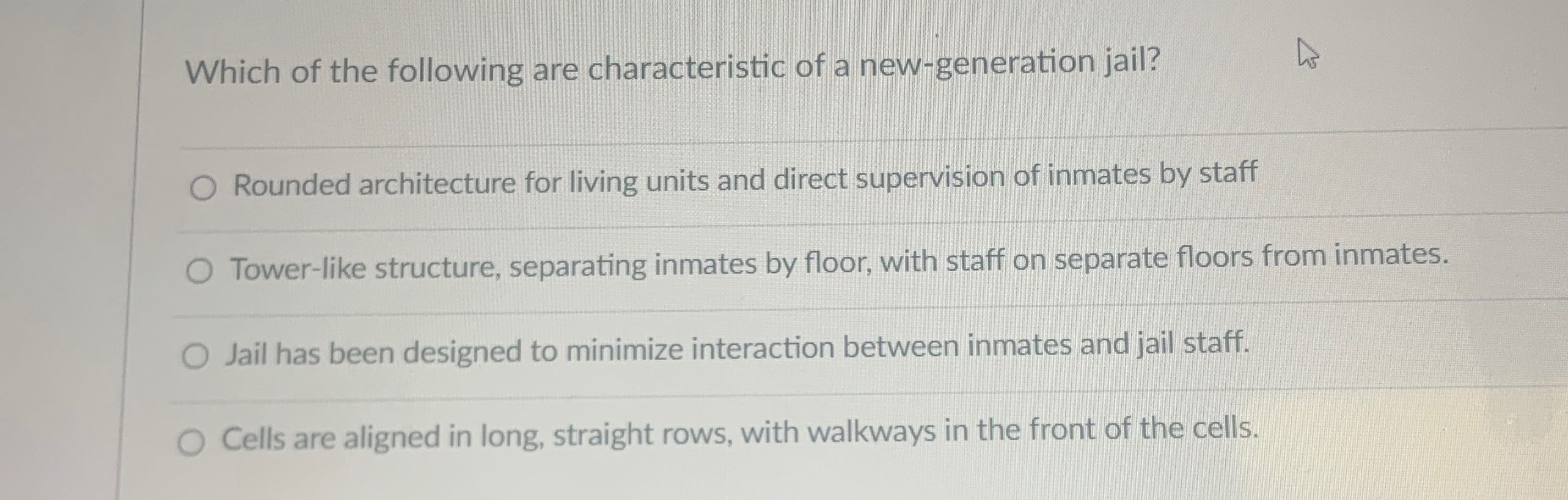 Solved Which of the following are characteristic of a | Chegg.com