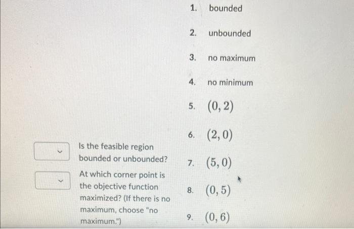 Solved Solve The Linear Programming Problem Using Graphical