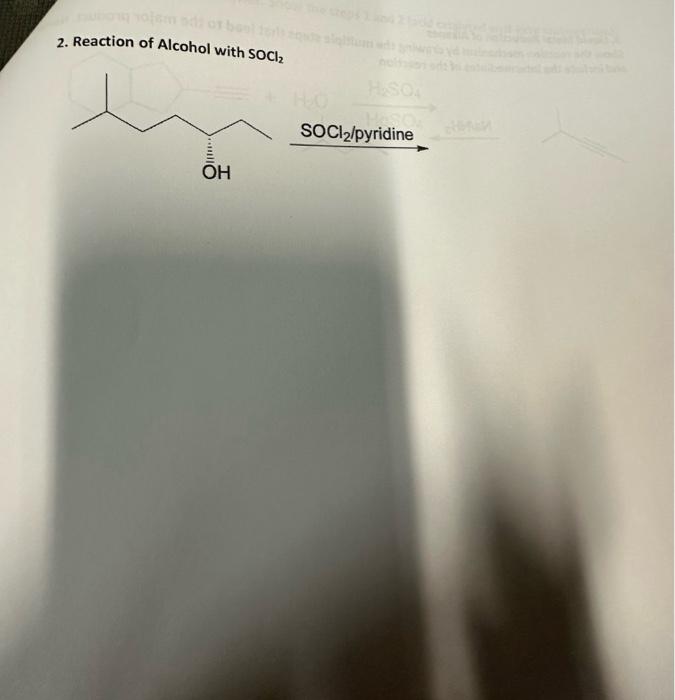 Solved Part II. Draw the reaction mechanism using curved | Chegg.com