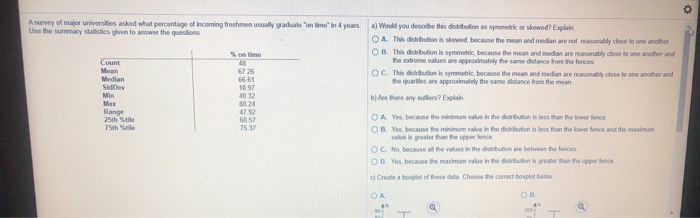 Solved A survey of major universities asked what percentage | Chegg.com