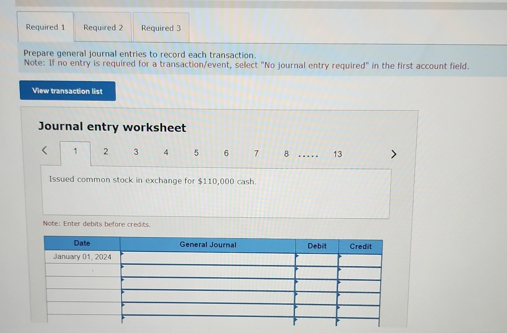 Solved Problem 2-1 (Algo) Accounting cycle through | Chegg.com