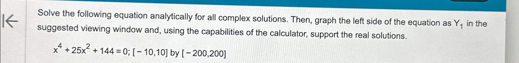 Solved Solve the following equation analytically for all | Chegg.com